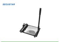 China Square Shatterproof Under Vehicle Inspection System 30*30cm High Clear Scanning for sale