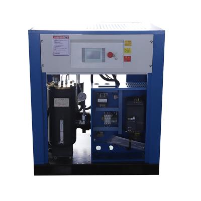 China OIL-LESS 11kw Inventor Professional General Industrial Equipment Rotary Screw Air Compressor for sale