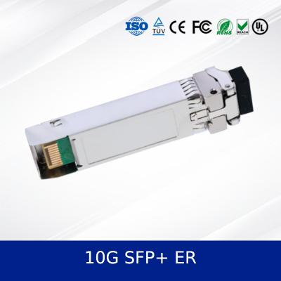 China Optical transceiver module 10G SFP+ ER for Data-center Ethernet High Performance, Low Power, Reliable for sale