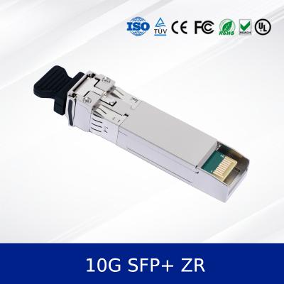 China Optical transceiver module 10G SFP+ ZR Extended Reach, APD Receiver, Industrial Temperature for sale