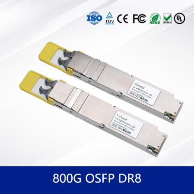 China Reliable optical transceiver module 800G OSFP DR8 Transceiver for High-Performance Data Transmission for sale
