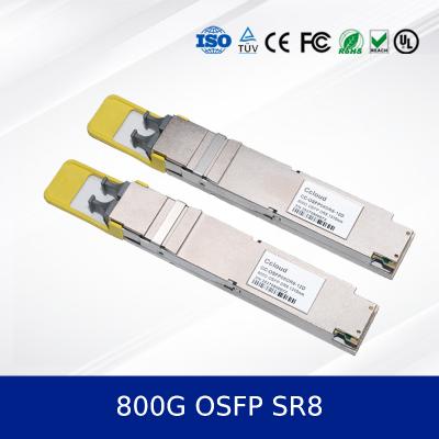 China 800G OSFP SR8  Optical Transceiver Module High-Speed, Low Power, MSA Compliant for sale