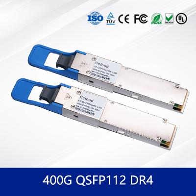 China QSFP-DD 400G DR4 Single-Mode, Multi-Mode Optical Transceiver Module for High Performance Networking for sale