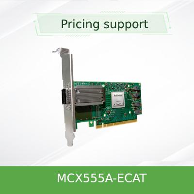 China High-Speed Connectx-5 EDR Adapter Card for 100GB/S Networking MCX555A-Ecat for sale