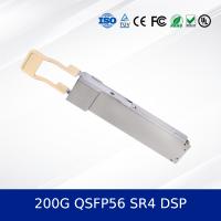 China Ethernet High-Performance 200G QSFP56 SR4 DSP Optical Transceiver Module New for sale