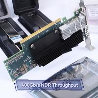China OEM QSFP28 EDR 100GbE Mellanox Network Card MCX556A-ECAT ConnectX-5 for sale