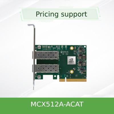 China MCX512A-ACAT Mellanox ConnectX-5 EN Network Interface Card 10/25GbE Dual Port SFP28 for sale