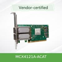 China MCX4121A-ACAT ConnectX®-4 Lx EN Nic Network Interface Card 25GbE Dual Port SFP28 for sale