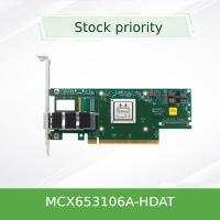 China MCX653106A-HDAT Mellanox Network Card 200Gb/S 4*50Gb/S Ethernet Ports for sale