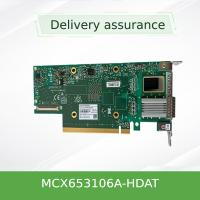 China ConnectX-6 MCX653106A-HDAT VPI Mellanox Network Card 200Gb/S InfiniBand And Ethernet Adapter for sale