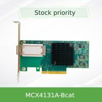 China Mellanox Network Card New Original Nvidia Adapter MCX4131A-Bcat Connectx-4 Infiniband for sale