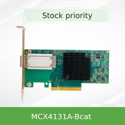 China Mellanox Network Card New Original Nvidia Adapter MCX4131A-Bcat Connectx-4 Infiniband for sale