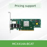 China Nvidia 900-9X426-0054-Sq0 MCX414A-Bcat Connectx-4 En Network Interface Card, 40/56gbe Dual-Port Qsfp28, Pcie3.0 X8, Tall Bracket for sale