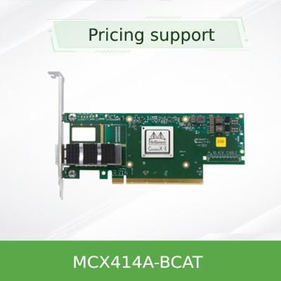China Nvidia 900-9X426-0054-Sq0 MCX414A-Bcat Connectx-4 En Network Interface Card, 40/56gbe Dual-Port Qsfp28, Pcie3.0 X8, Tall Bracket for sale