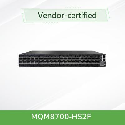 China MQM8700-HS2F(920-9B110-00FH-0MD)  Quantum Mellanox network Hdr Switch 40 Ports 200 Gbit/S 40 Infiniband Ports for sale