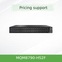 China MQM8790-HS2F(920-9B110-00FH-0D0) Mellanox Infiniband network Switch 40 QSFP56 Ports HDR 2 Power Supplies P2C Airflow for sale