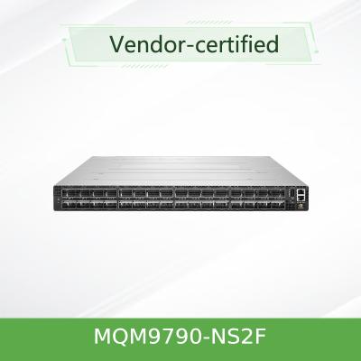 China MQM9790-NS2F(920-9B210-00FN-0D0) InfiniBand Mellanox Network Switch 64 Ports 400Gb/S 32 OSFP Ports Unmanaged for sale