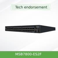 China MSB7800-ES2F Mellanox network Infiniband Switch EDR 36 Port Non Blocking Management for sale