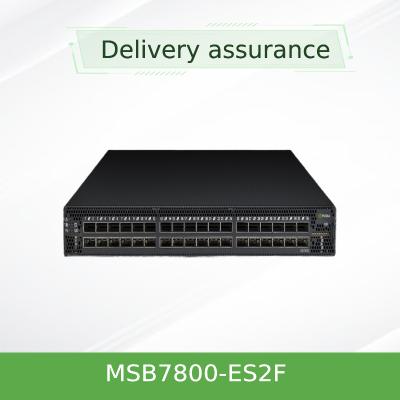 China Mellanox network MSB7800-ES2F InfiniBand EDR 100Gb/S Switch System 36 QSFP28 Ports 1U for sale