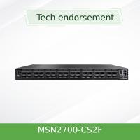 China ODM SN2700 Mellanox Network Switch MSN2700-CS2F 100GbE 1U 32 QSFP28 Ports for sale