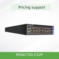 China MSN2700-CS2F Mellanox Network Switch Spectrum Based 25GbE/100GbE 1U Open Ethernet Switch for sale