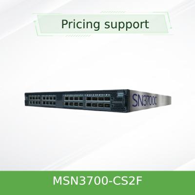 China MSN3700-CS2F Spectrum-2 Based 100GbE 1U Open mellanox network Switch with Onyx 32 QSFP28 Ports for sale