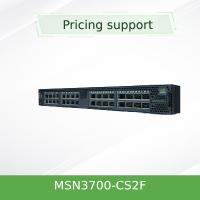 China MSN3700-CS2F Mellanox Network Switch Supplies (AC) Standard Depth X86 CPU P2C Airflow Rail Kit for sale