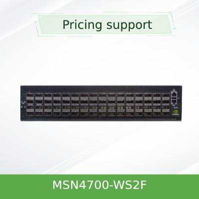 China 32 QSFP-DD Open Source Mellanox Ethernet Switches 400GbE 1U MSN4700-WS2F for sale