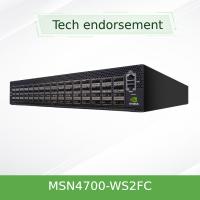 China Spectrum-3 Open Ethernet Mellanox Network Switch 400GbE 1U MSN4700-WS2FC for sale