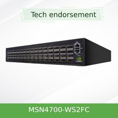China Spectrum-3 Open Ethernet Mellanox Network Switch 400GbE 1U MSN4700-WS2FC for sale