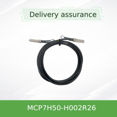 China MCP7H50-H002R26 Infiniband Cable 200Gb/s to 2x100Gb/s 2.0m 26AWG for sale
