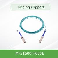 China 5m QSFP56 MMF Mellanox AOC HDR Cables MFS1S00-H005E 200Gb/s for sale