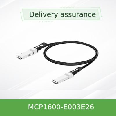 China 100Gb IB EDR Mellanox DAC Cable MCP1600-E003E26 MCP1600-E0xxxE QSFP28 3m for sale