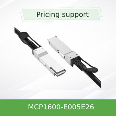 China Mellanox DAC Cable IB EDR length 5m MCP1600-E005E26 high speed 100Gb/S QSFP28 new and original for sale