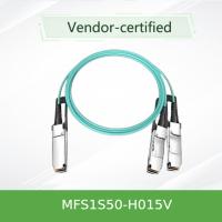 China OEM Mellanox Splitter Cable AOC 100g MFS1S50-H015V VPI HDR & ETH 15m for sale