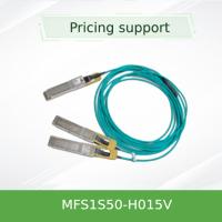 China MFS1S50-H015V Mellanox Aoc 200Gb/S To 2x100Gb/S IB HDR QSFP56 for sale