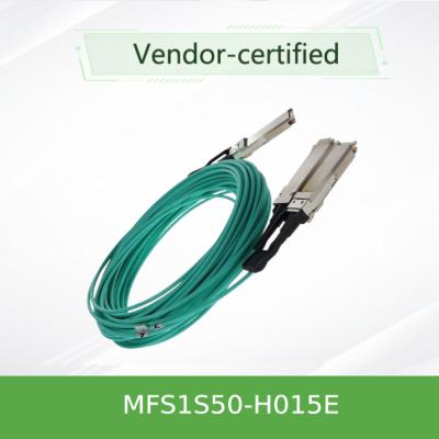 China 200Gb/S To 2x100Gb/S Mellanox AOC IB HDR QSFP56 To 2 MFS1S50-H005E MFS1S50-H010E MFS1S50-H015E MFS1S50-H015V for sale