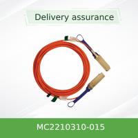 China Orange 40GbE QSFP+ Active Optical Mellanox DAC Cable Ethernet MC2210310-015 15M for sale