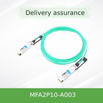 China 25GbE Ethernet Mellanox AOC Active Optical Cable MFA2P10-A003 SFP28 3m for sale