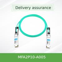 China Active Optical Mellanox AOC Splitter Cable MFA2P10-A005 25GbE SFP28 for sale