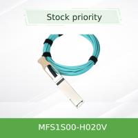 China Console Mellanox AOC Cable MFS1S00-H020V IB HDR Up To 200Gb/S QSFP56 20m network  cable for sale