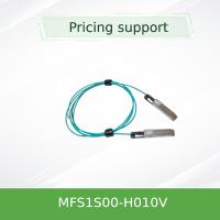 China Mellanox cable MFS1S00-H010V 10m QSFP56 Active Optical Cable delivers 200Gb for sale