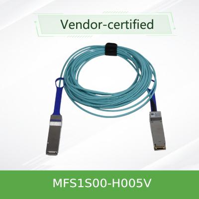 China MFS1S00-H005V Mellanox IB Active Fiber Cable 5 Meters mellanox AOC cable for sale