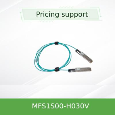 China MFS1S00-H030V Mellanox Infiniband Cable QSFP56 To QSFP56 30m for sale
