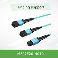 China Mellanox cable  MFP7E20-N010 Multimode MPO-12/APC to 2x MPO-12/APC Passive Fiber Cable, 10m for sale