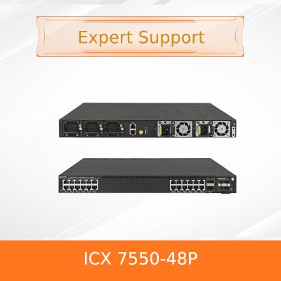 China RUCKUS ICX 7550-48P High-Density Gigabit PoE+ Switch for Enterprise Access and Aggregation for sale