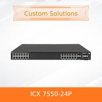 China RUCKUS network switch ICX 7550-24P Enterprise Stackable Switch for sale