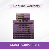China AVB Ethernet Extreme Summit X440 G2 48p 10GE4 With ExtremeXOS Operating System 4 Via License for sale