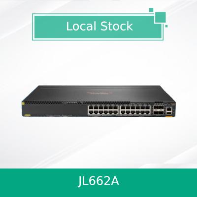 China Hpe Aruba Networking Cx 6300m 24-Port 1gbe Class 4 Poe and 4-Port SFP56 Switch (JL662A) for sale
