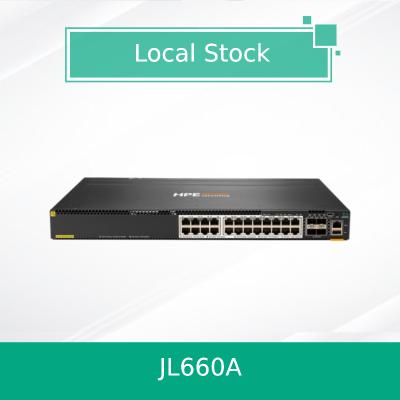 China Hpe Aruba Networking Cx 6300m 24 Hpe Smart Rate Poe and 4 SFP56 Switch (JL660A) for sale